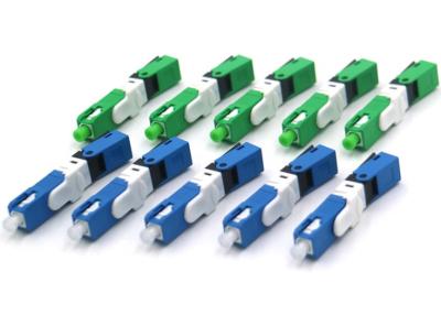 China ANATEL Certificated Click Tipo Optic Fiber Fast Connector For Fiber To The Home(FTTh) for sale