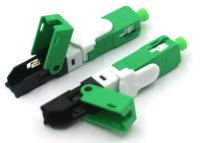 China ANATEL Certificated Click Tipo Optic Fiber Fast Connector For Fiber To The Home(FTTh) for sale