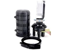 China Outdoor 24 core 48 Core Dome Type Closure Fiber Cable Joint Box Fiber optic splice closure for sale