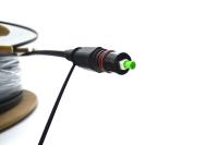 China Pre-Connectorized OptiTap To SC/APC Drop Cable Hardened Corning OptiTap Flat Cable 4mm*8mm for sale