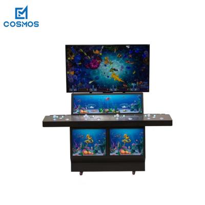 China Indoor Fish Table Arcade Game Machine 60 Inch 4 Players Coin Bill OEM for sale