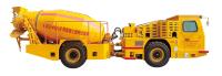 China 4 Cubic Meters Articulated Concrete Mixer Mining Concrete Mixing Truck KJCJ-4D for sale