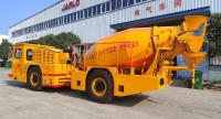China 4 Cubic Meters Articulated Concrete Mixer Mining Concrete Mixing Truck KJCJ-4D for sale