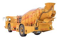China Articulated Body Structure Underground Concrete Mixer 1400mm Feeding Height for sale