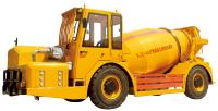 China Automatic Underground Concrete Mixer Truck For Tunnel With Continuous Drum Mixing Method for sale