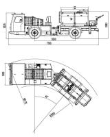 China High Performance Underground Fire Fighting Vehicle Underground Water Truck For Mining for sale