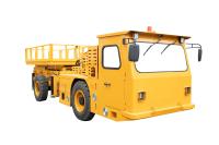 China Four Wheeled Underground Utility Vehicle Lifting Work Platform With Customizable Sissors Lifter for sale
