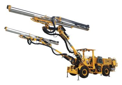 China Alloy Steel Bit Hydraulic  Underground Mining Drilling Machines Mining Drilling Rig for sale