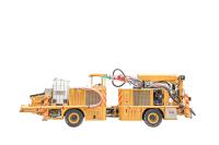 China Hydraulic Robotic Shotcrete Machine Wet Shotcrete Machine 20m3/H for sale