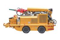 China UPS-ZT10（A) Underground Shotcrete Machine Wet Concrete Spraying Machine with Yunnei Engine Cab for sale