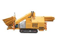 China Steel Track Chassis Underground Continuous Concrete Mixer Heavy Duty for sale