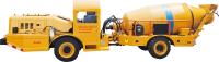 China 2.6 Cubic Meters Customization Mining Concrete Mixer Truck For Tunnel Construction for sale