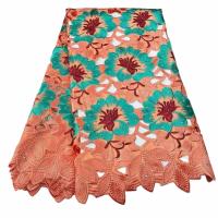China Wholesale Custom Wholesale Price Embroidery Fabric Cotton for sale