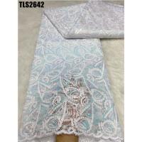 China Cheap Personalized Factory Price African Yellow Guipure Lace Fabric for sale