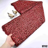 China 2023 Hot Sale Golden Supplier Tulle Lace Fabric for sale