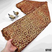 China 2023 Hot Sale Golden Supplier Tulle Lace Fabric for sale