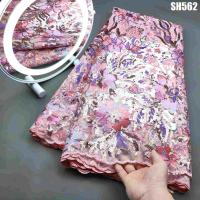 China Factory Direct Sales Factory Price Beaded Net Lace Fabric for sale