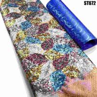 China Advanced Technology Factory Manufacturer 3D Lace Fabric Beaded for sale