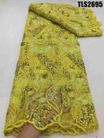 China Wholesale Custom Factory Price Feather Lace Fabric for sale