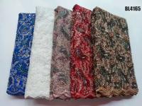 China 2023 New Arrival Golden Supplier Net Lace Fabric for sale
