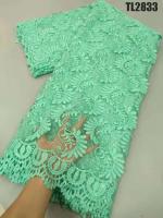 China Supoo 2022 Latest Yellow French Tulle Net Embroidery Fabric Senegal Lace Fabric for sale