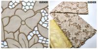 China Supoo Pure White Wedding Fabric New Fashion Flowers Cord Lace Fabrics for sale