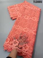 China Supoo Wholesale new products 3D flowers Nigerian and Senegalese net tulle lace fabric for wedding bridal dress for sale