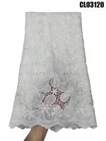 China Supoo Swiss Lace Cord Sky blue Lace Fabric Guipure Water Soluble Fabric African Lace Fabrics for sale