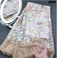 China Supoo Senegal Party Wedding Women Dress Lace Embroidery African Net Tulle Sequin Lace Fabric for sale