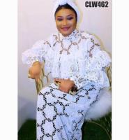 China Supoo Pure White  Guipure Fabric for Women Dresses White Cotton Lace  African Water Soluble Cord Bridal Laces for sale