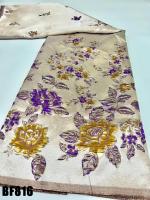China Good quality  African Brocade Fabric Jacquard Damask Design Brocade Jacquard Fabric Party Wedding Dress for sale