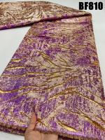 China Customizable Color Garment Exquisite Brocade Jacquard Fabric for Party Wedding Dress for sale