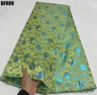 China Cheap African Brocade Fabric Jacquard Damask Design Brocade Jacquard Fabric Party Wedding Dress women clothing for sale