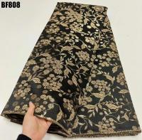 China Wholesale price  African Brocade Fabric Jacquard Damask Design Brocade Jacquard Fabric Party Wedding Dress for sale