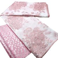 China 2023 Fashion African Brocade Fabric Jacquard Damask Design Brocade Jacquard Fabric High Quality For Party Wedding Dress for sale