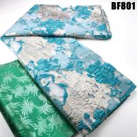 China 2023 Fashion African Brocade Fabric Jacquard Damask Design Brocade Jacquard Fabric High Quality For Party Wedding Dress for sale