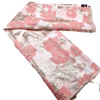 China 2023 Fashion African Brocade Fabric Jacquard Damask Design For Party Wedding Dress for sale
