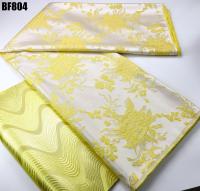 China Lace Brocade Jacquard Fabric for 2023 Elegant African Fashion Party Wedding Dress for sale