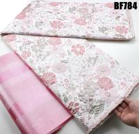China 2023 Fashion African Brocade Fabric Jacquard Damask Design Brocade Jacquard Fabric High Quality For Party Wedding Dress for sale