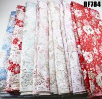 China 2023 Fashion African Brocade Fabric Jacquard Damask Design Brocade Jacquard Fabric High Quality For Party Wedding Dress for sale