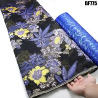 China 2023 Fashion African Brocade Fabric Jacquard Damask Design for Party Wedding Dress for sale