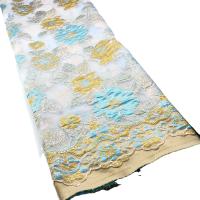 China Newest African Brocade Fabric Jacquard Damask Design Brocade Jacquard Fabric High Quality For Party Wedding Dress for sale