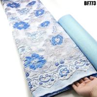 China Newest African Brocade Fabric Jacquard Damask Design Brocade Jacquard Fabric High Quality For Party Wedding Dress for sale