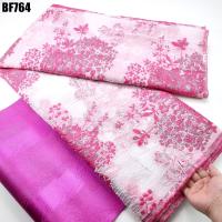China Good quality African Brocade Fabric Jacquard Damask Design Brocade Jacquard Fabric High Quality For Party Wedding Dress for sale