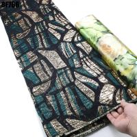 China 2023 African Brocade Fabric Jacquard Damask Design Brocade Jacquard Fabric High Quality For Party Wedding Dress for sale