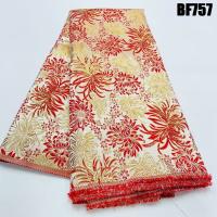 China Supoo 2023 Hot selling  factory price silk brocade jacquard fabric satin jacquard brocade fabric tibetan brocade fabrics for sale