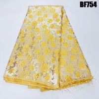 China 2023 Hot selling  lady indian jacquard brocade fabrics italian brocade fabric for dresses in jacquard fabric for sale