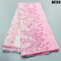 China Popular African Brocade Fabric Jacquard Damask Design Brocade Jacquard Fabric High Quality For Party Wedding Dress for sale