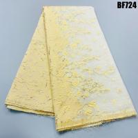 China Popular African Brocade Fabric Jacquard Damask Design Brocade Jacquard Fabric High Quality For Party Wedding Dress for sale