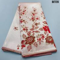 China African Brocade Jacquard Fabric in Fashionable Damask Design for Party and Wedding Dress for sale
